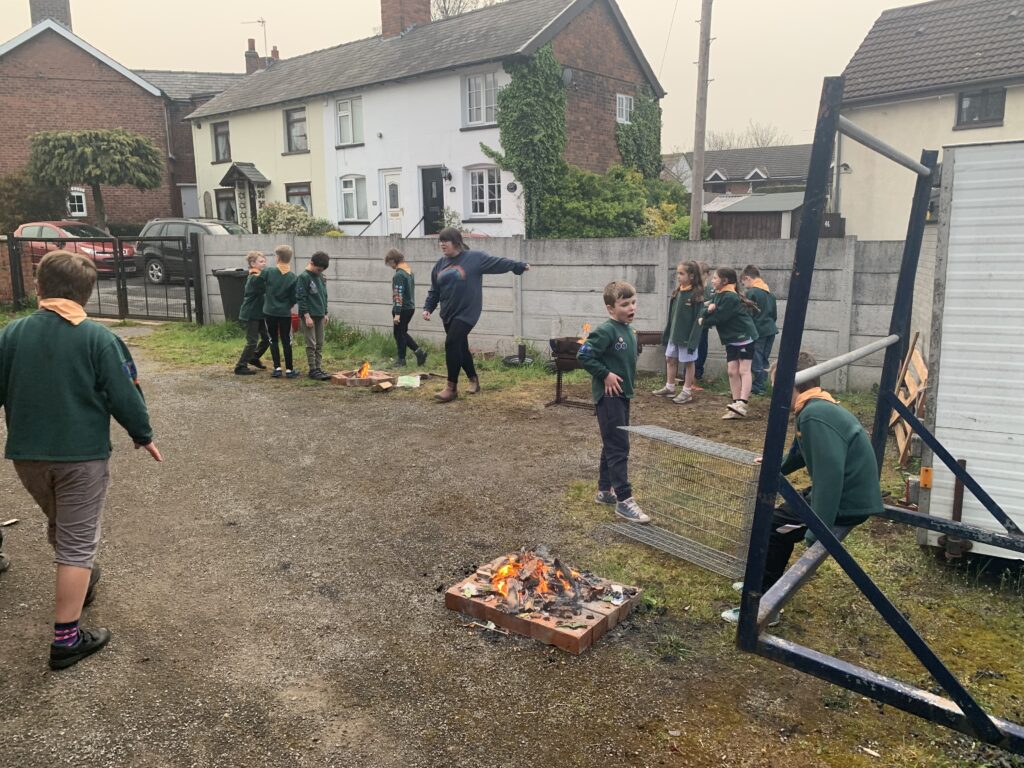 Scout Fire Lesson | 1st Barnton